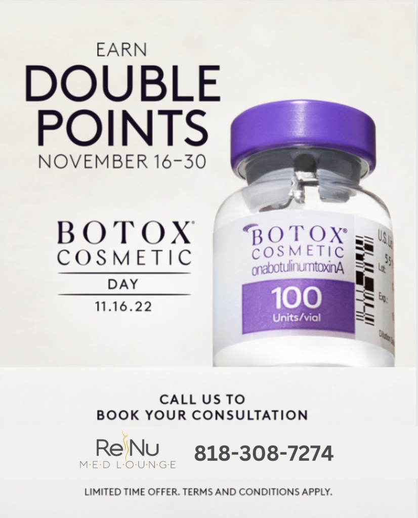 November 16 is National Botox Cosmetic Day 2022! - ReNu Med Lounge Corp.